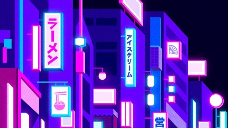 Neon Lights Chongqing Cyberpunk City Neon Hanzi Massage Sign: A Fusion ...